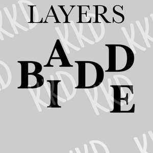 Baddie SVG, Baddie Digital Files, Design Files , Cricut Silhouette ...