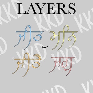 Spiritual Quote SVG: Man Jeete Jag Jeet - Cricut, Silhouette Cut File ...