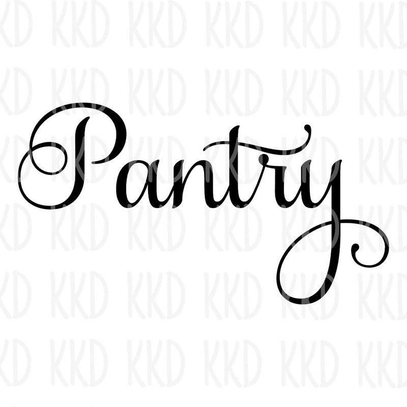 Pantry Svg - Etsy