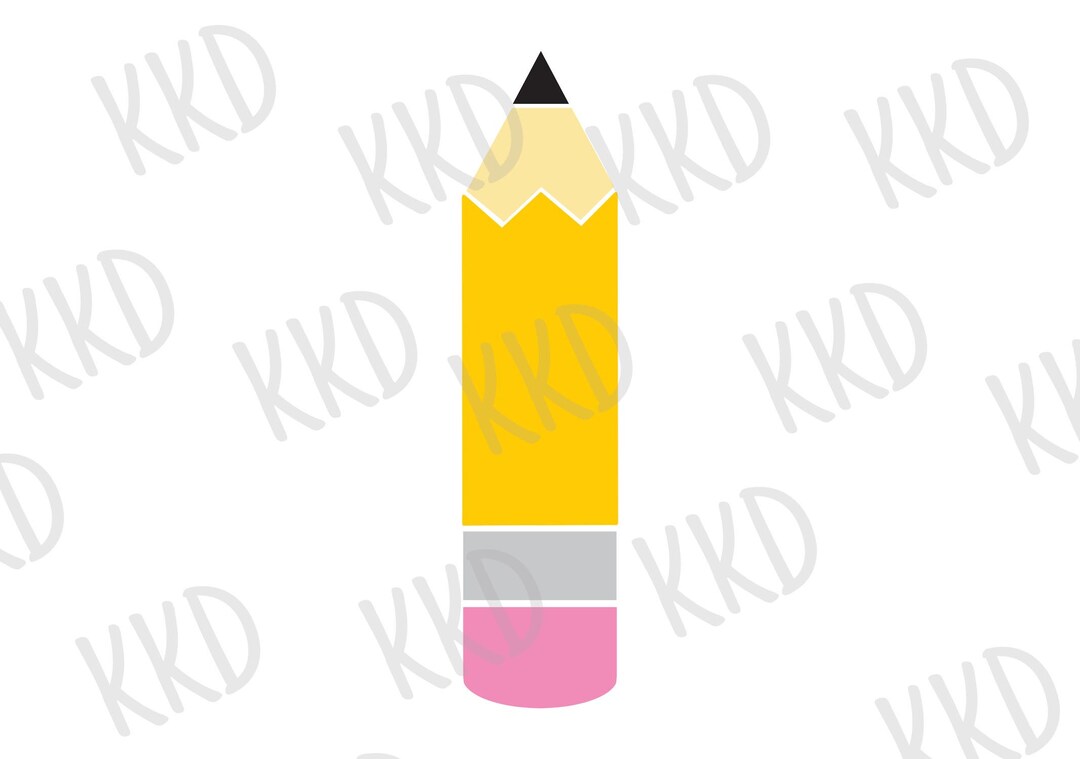 Pencil SVG, School Cut File (digital Download) - Etsy