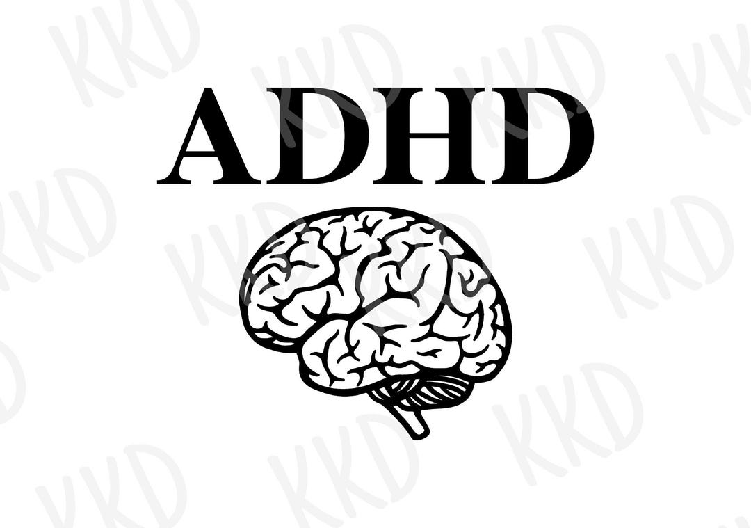 ADHD Svg, ADHD Digital Files, ADHD Awareness Svg, Neurodiversity Svg, Neurodiverse Svg ...