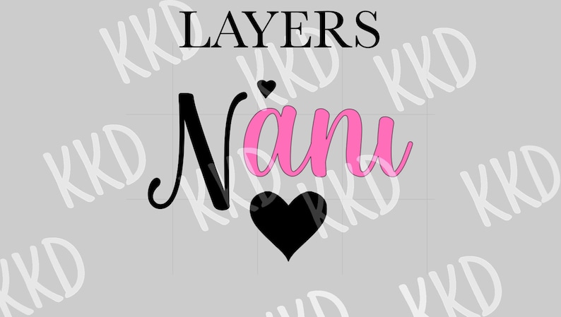 Nani SVG Nani Quote Cricut Silhouette Cameo Cut Files - Etsy