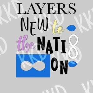 New to the Métis Nation SVG | Métis Baby Announcement Cut File ...