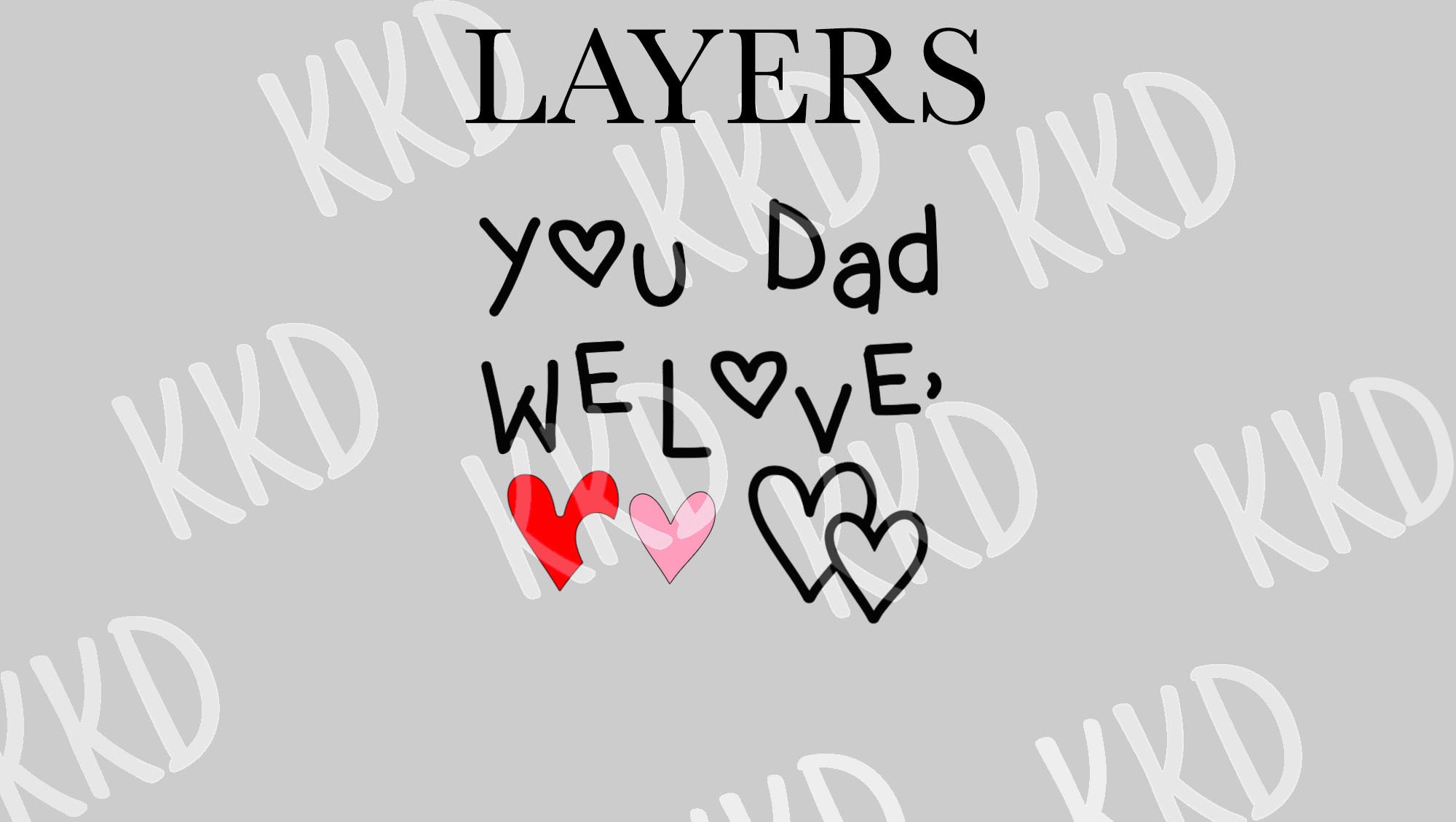 We Love You Dad SVG Dad SVG Father's Day SVG Dad Quote - Etsy