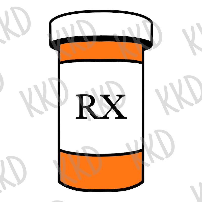 Medication Rx Svg - Etsy