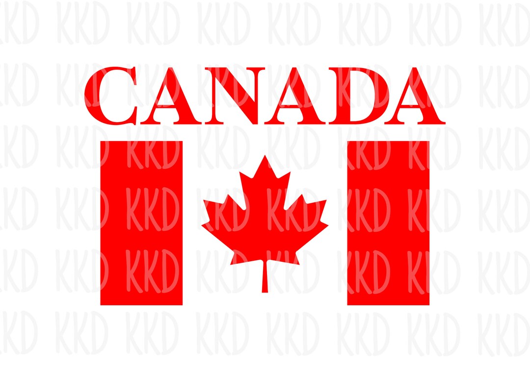 Flag of Canada SVG, Canadian Flag SVG, Canada SVG, Maple Leaf Svg ...