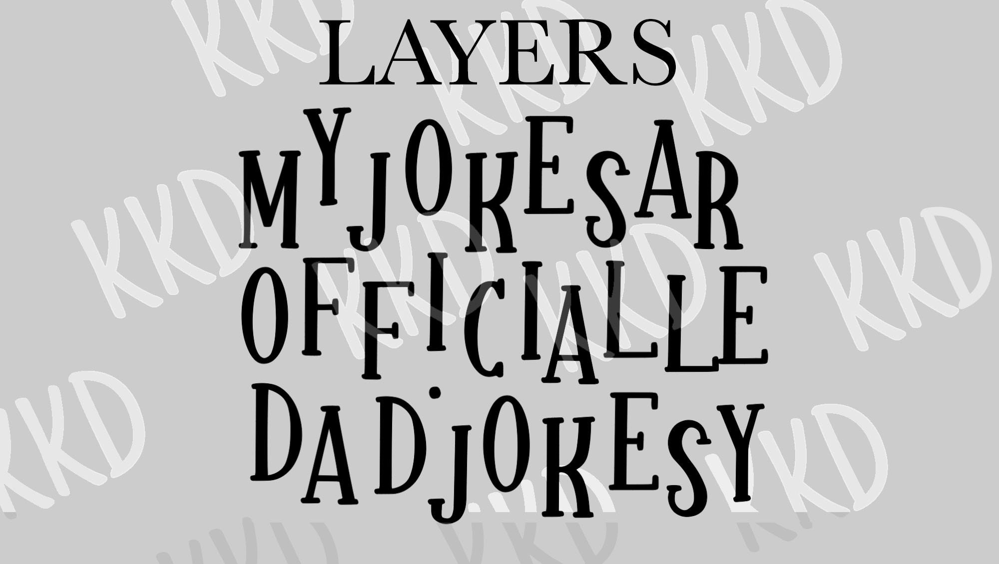 My Jokes Are Officially Dad Jokes SVG Dad Jokes SVG Dad - Etsy