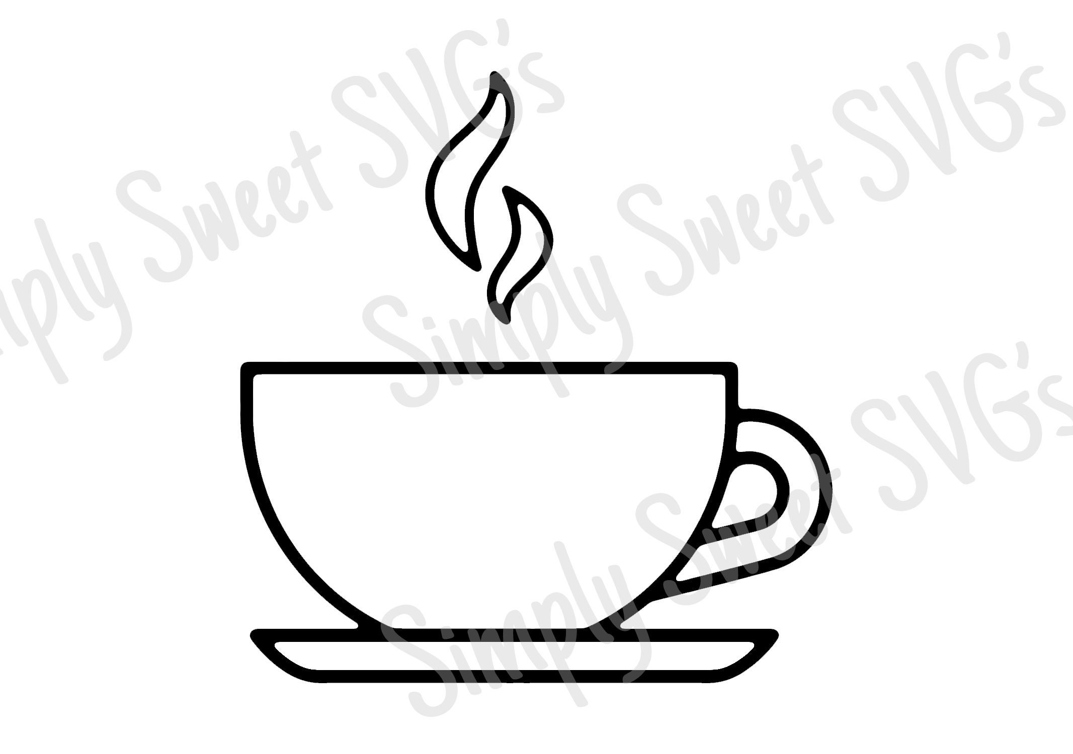 Teacup SVG Tea Svg Mug SVG Cup SVG Teacup Clipart Png - Etsy