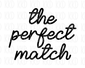 Perfect Match Png - Etsy