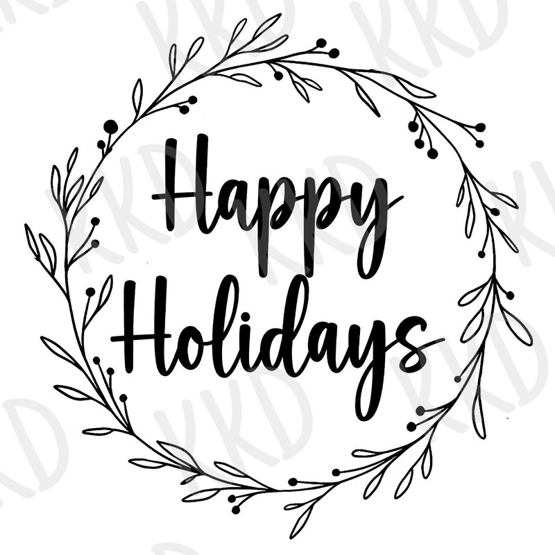Holiday Svg - Etsy