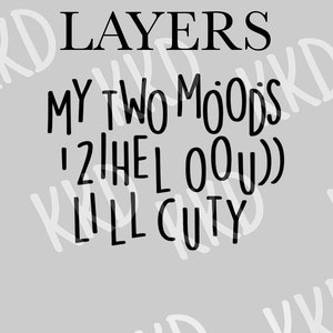My Two Moods Hello and I'll Cut You SVG, Funny SVG, Sarcastic SVG ...