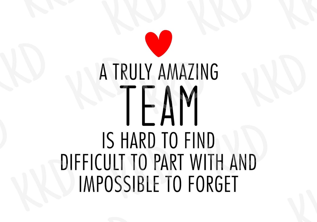 A Truly Amazing Team SVG, Teamwork SVG, Workplace Quote, Cricut Cut ...