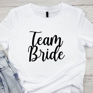 Team Bride SVG, Bride SVG, Wedding SVG, Bachelorette Party Svg, Cricut ...