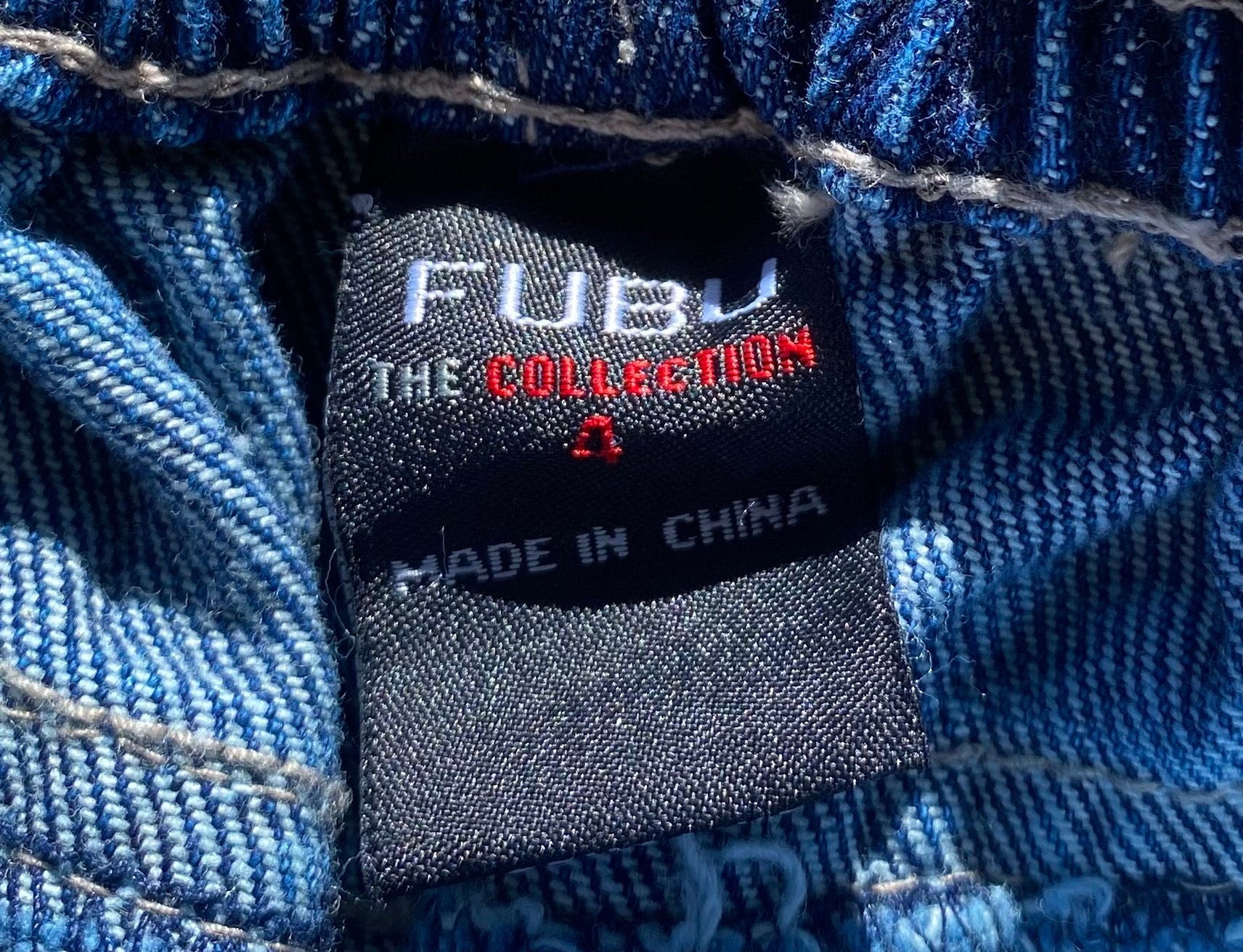 NWT Rare Vintage Fubu Embroidered Logos Denim Jeans Boys Size 4 - Etsy