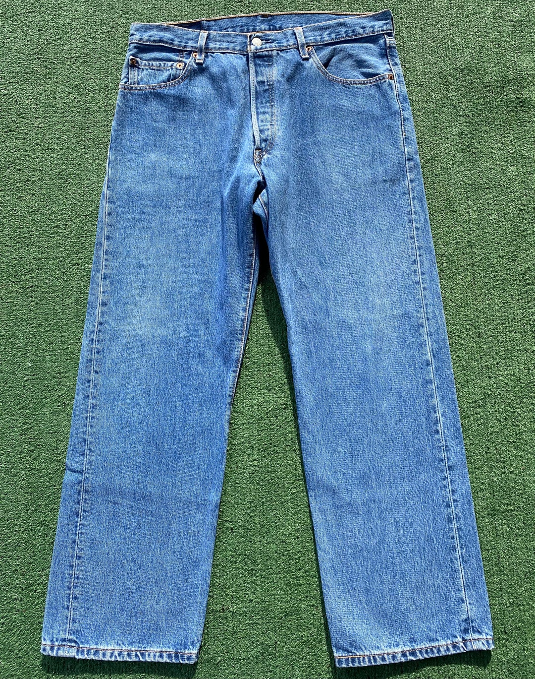 VTG Y2K Levis 501 XX Button Fly Denim Jeans Mens Size 35x29 - Etsy