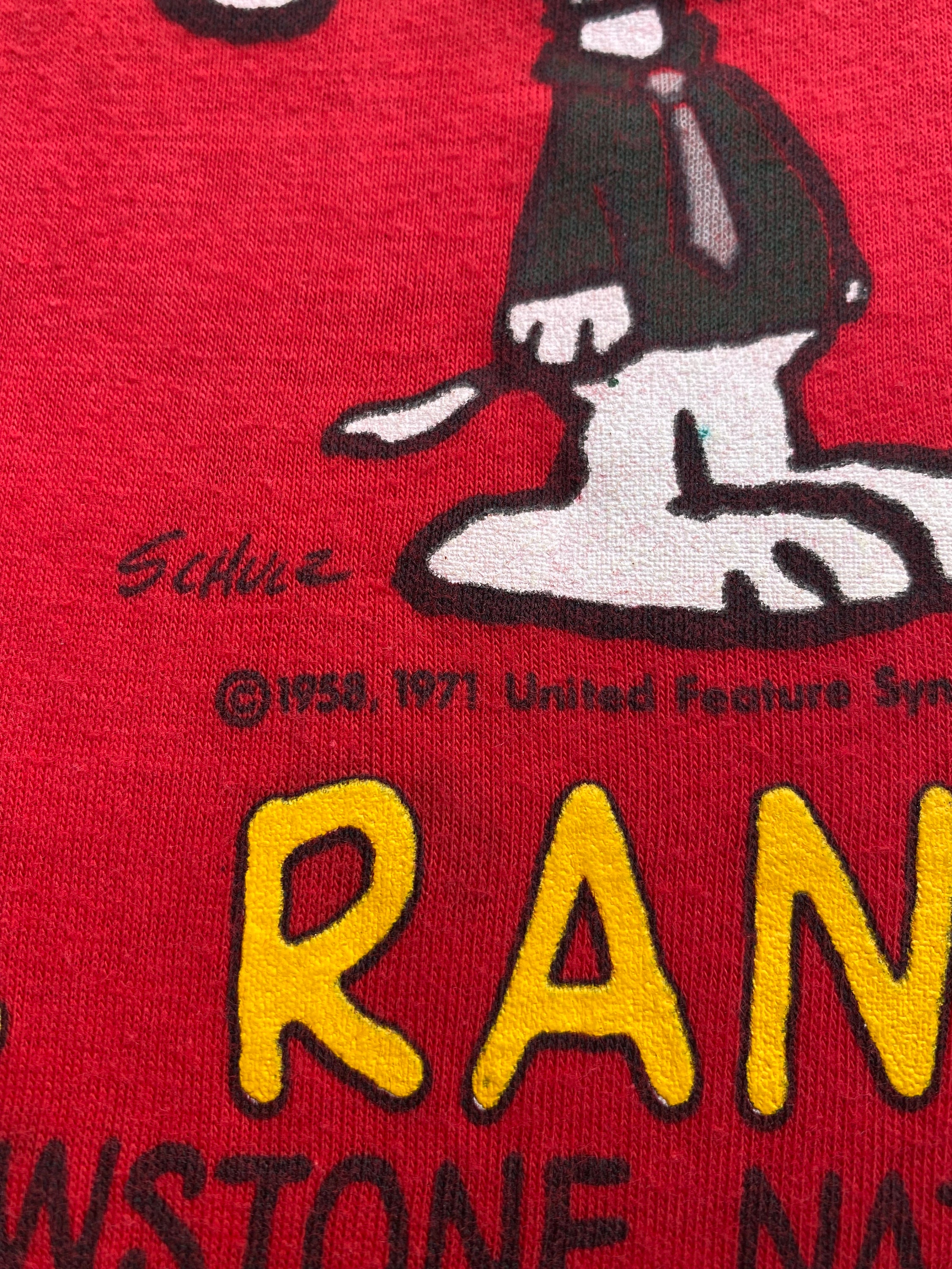 VTG 70s Snoopy Joe Ranger Yellowstone National Park T-shirt - Etsy