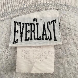 VTG 90s Everlast Muscle Gym Bodybuilder Sleeveless Sweatshirt Mens XL ...