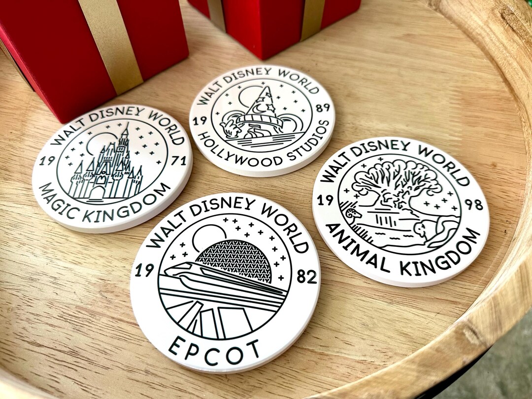 Walt Disney World Coasters - Etsy