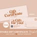 Editable Coupon Card Canva Template, Printable Business Promo Card ...