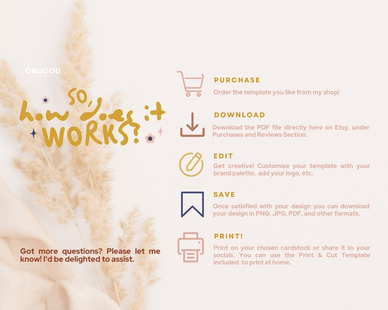 Retro Loyalty Card Template Canva, Printable Rewards Card Design, DIY ...