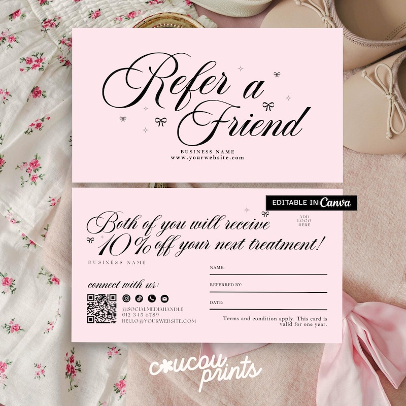 Referral Card - Etsy