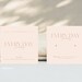 Editable Minimalist Jewelry Display Card, Necklace Display Card ...