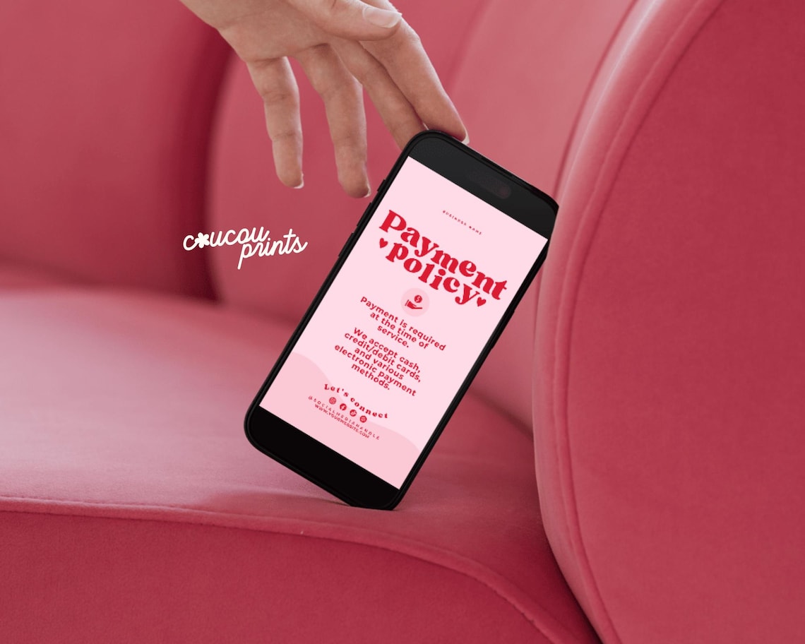 Booking Policy Template Canva, Instagram Story Payment Policy, Refund ...