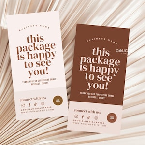 Box Seal Label Design Canva, Custom Box Label Template, DIY Printable ...