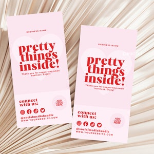 Box Label Template Canva, Editable Box Seal Label Design, Custom ...