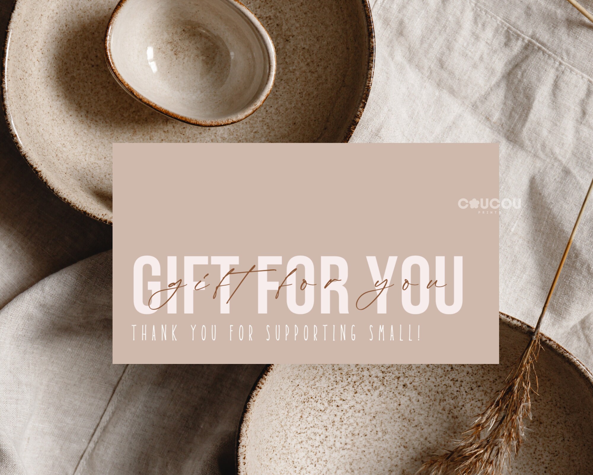 Editable Coupon Card Canva Template, Printable Business Promo Card ...