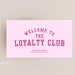 Pink Loyalty Card Template Canva, Editable Customer Punch Card ...