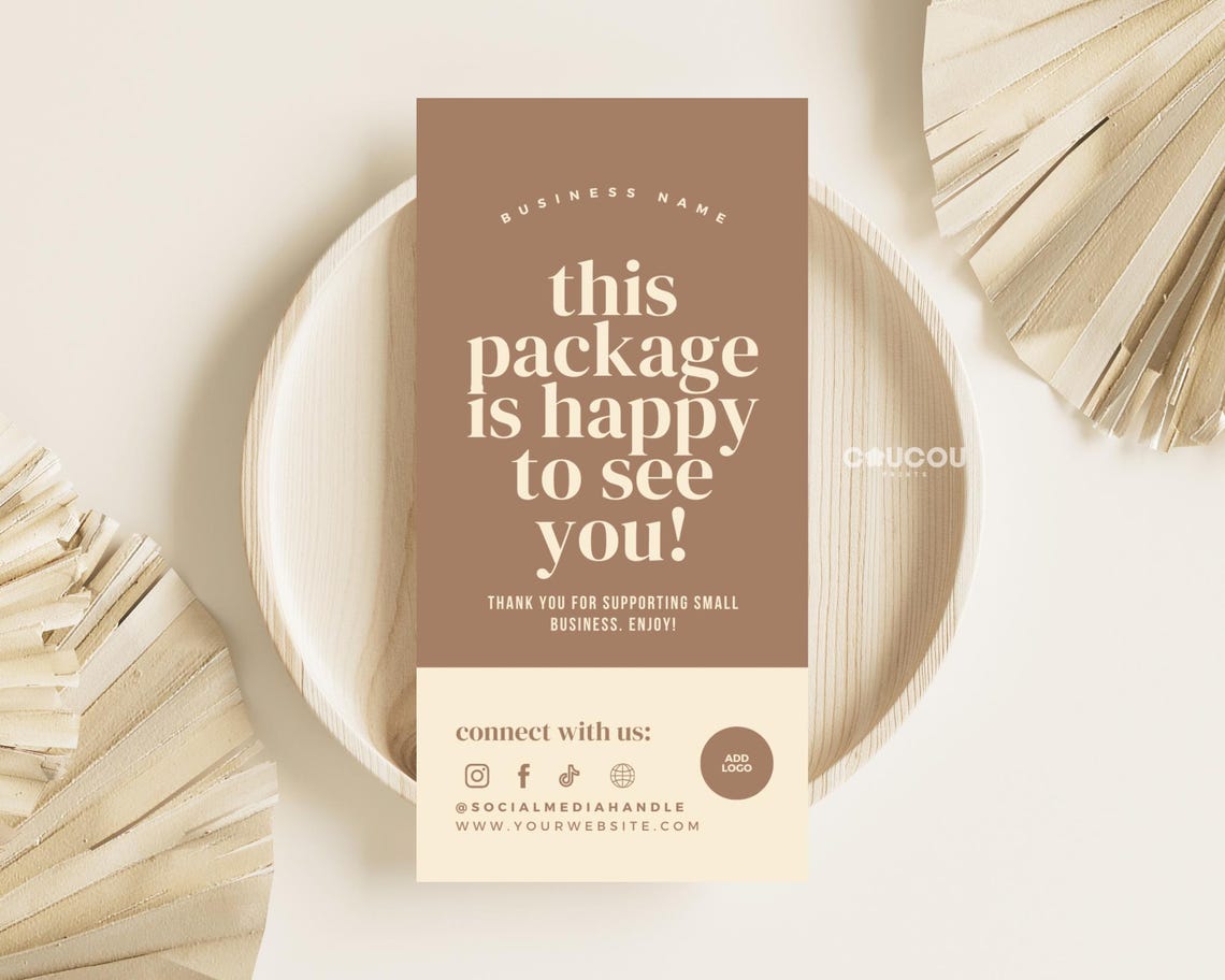 Box Seal Label Design Canva, Custom Box Label Template, DIY Printable ...