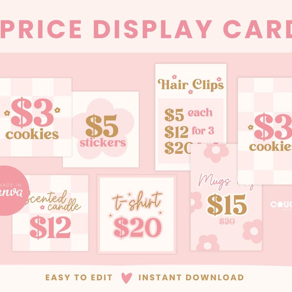 Vendor Signage - Etsy