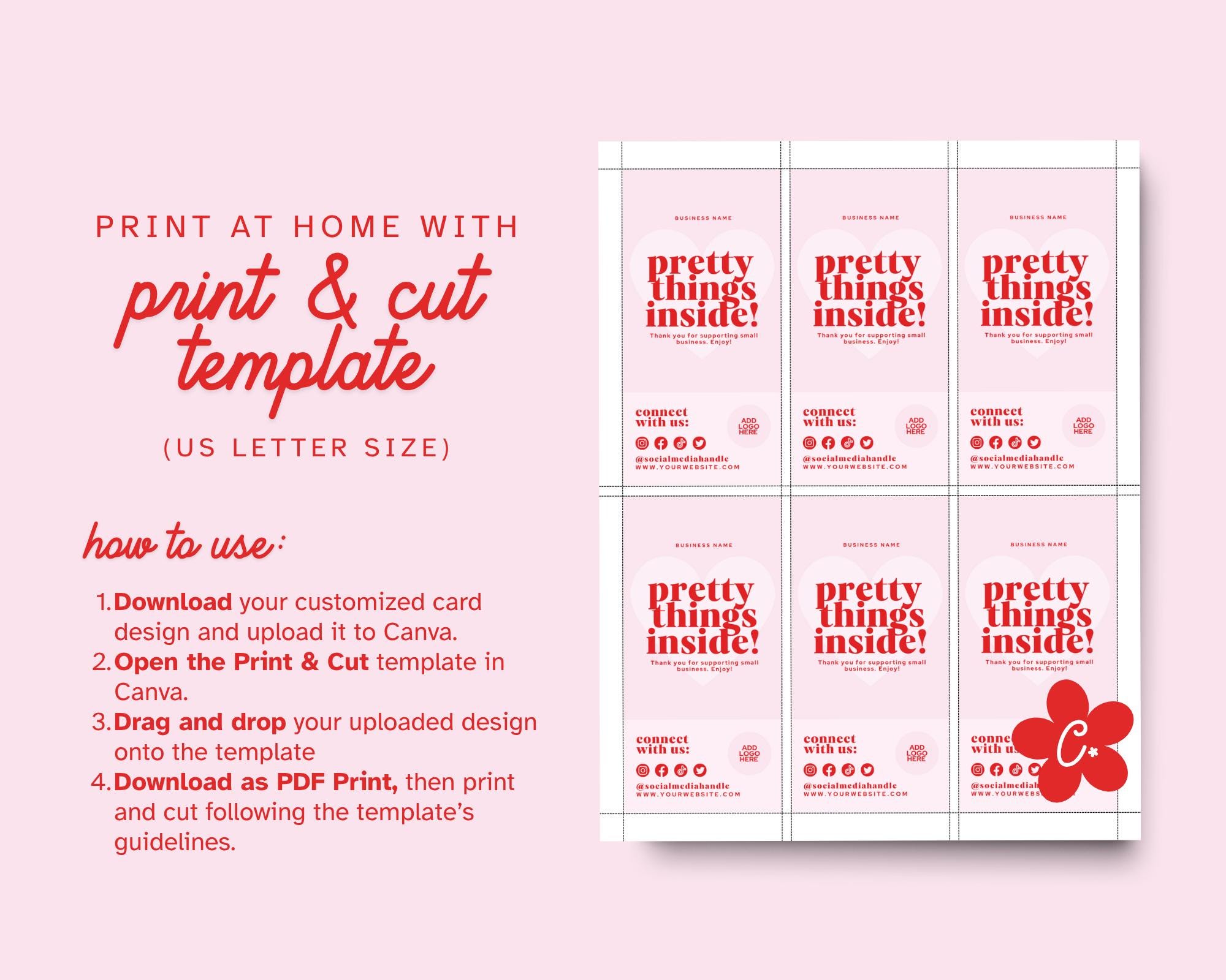 Box Label Template Canva, Editable Box Seal Label Design, Custom ...