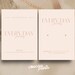 Editable Minimalist Jewelry Display Card, Necklace Display Card ...