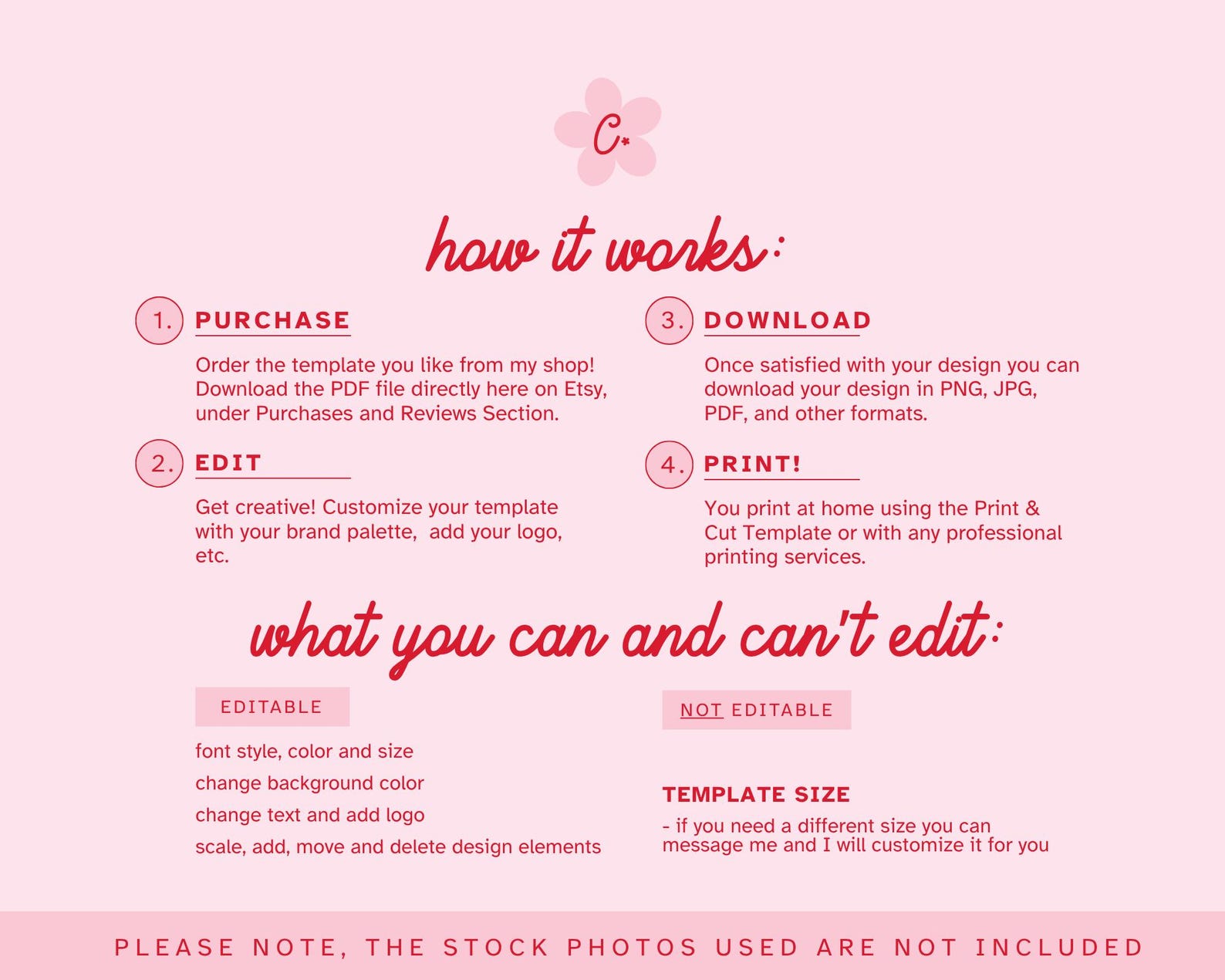 Editable Booking Policy Template Canva, Instagram Story and Post ...