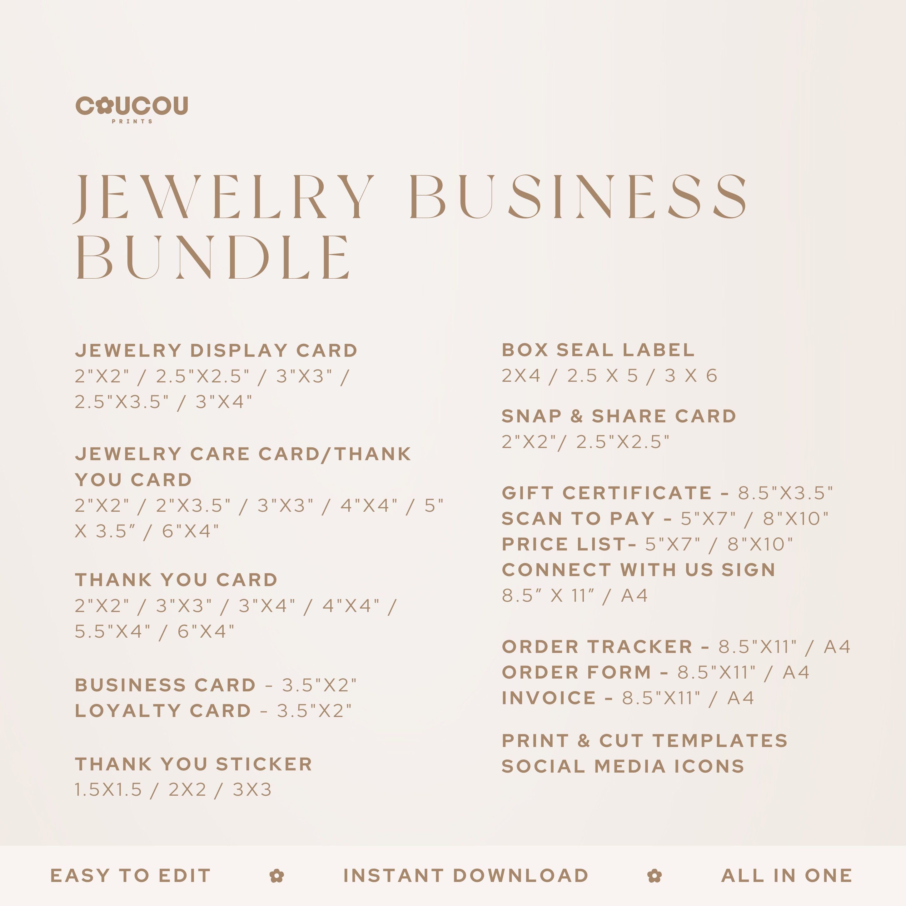 Jewelry Business Bundle, Jewellery Packaging, Earring Packaging Inserts ...