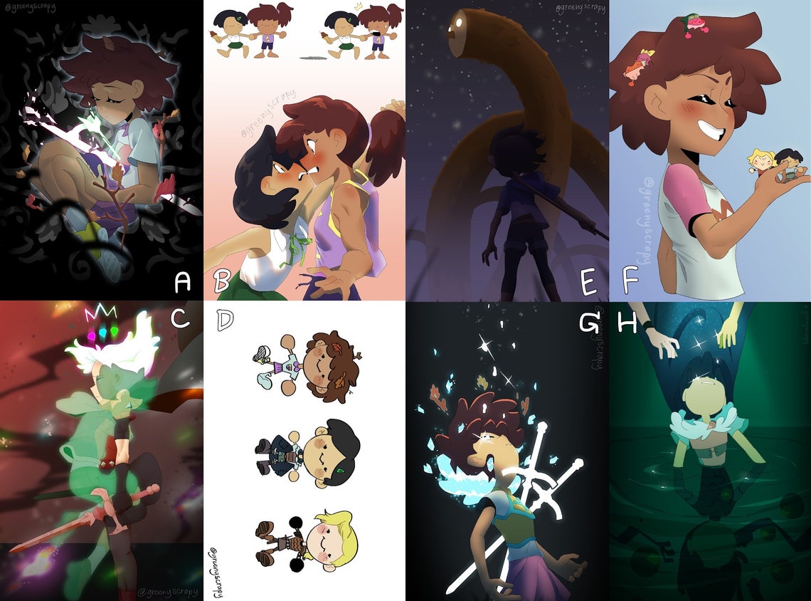 Amphibia Prints SET 1 - Etsy