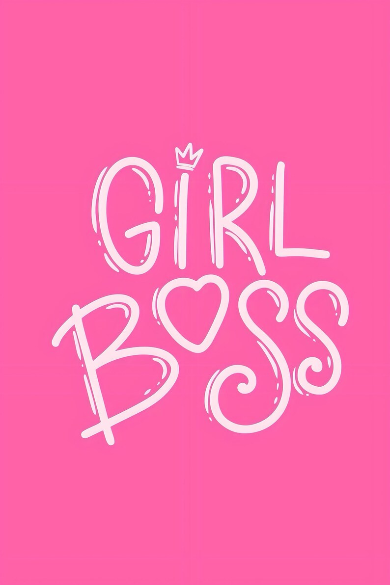 60pc Pink Girl Boss, Vision Board, Melanin Girl, Black Girl Luxury Life ...