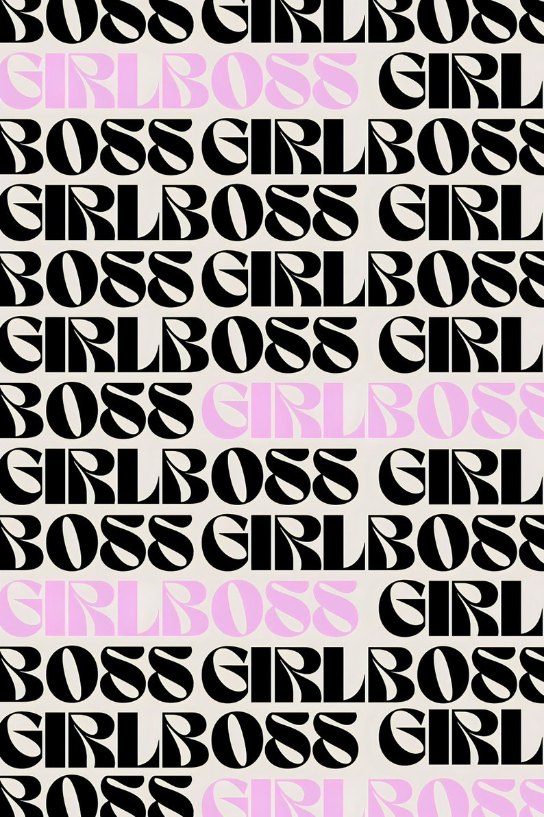 60pc Pink Girl Boss, Vision Board, Melanin Girl, Black Girl Luxury Life ...