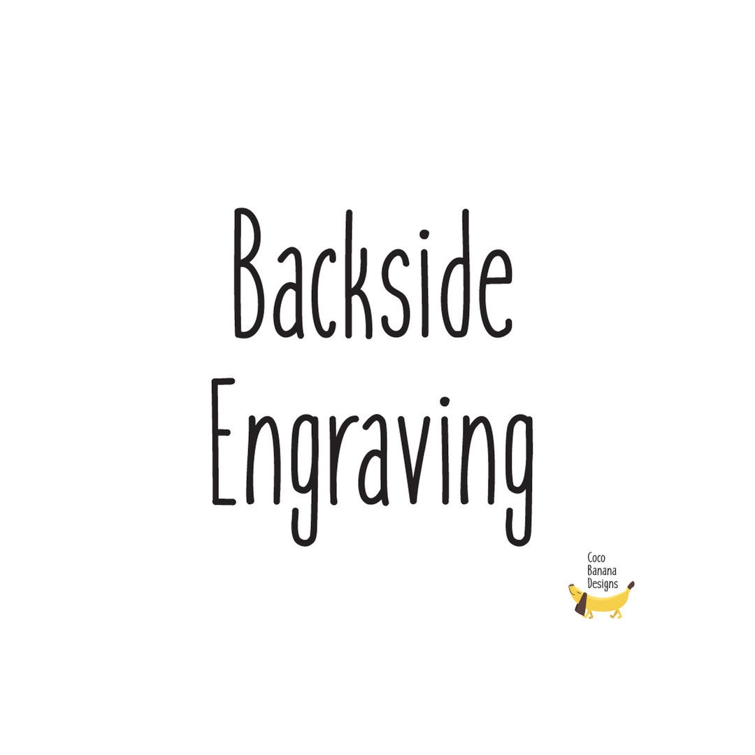Add on Pet Tag Backside Engraving - Etsy
