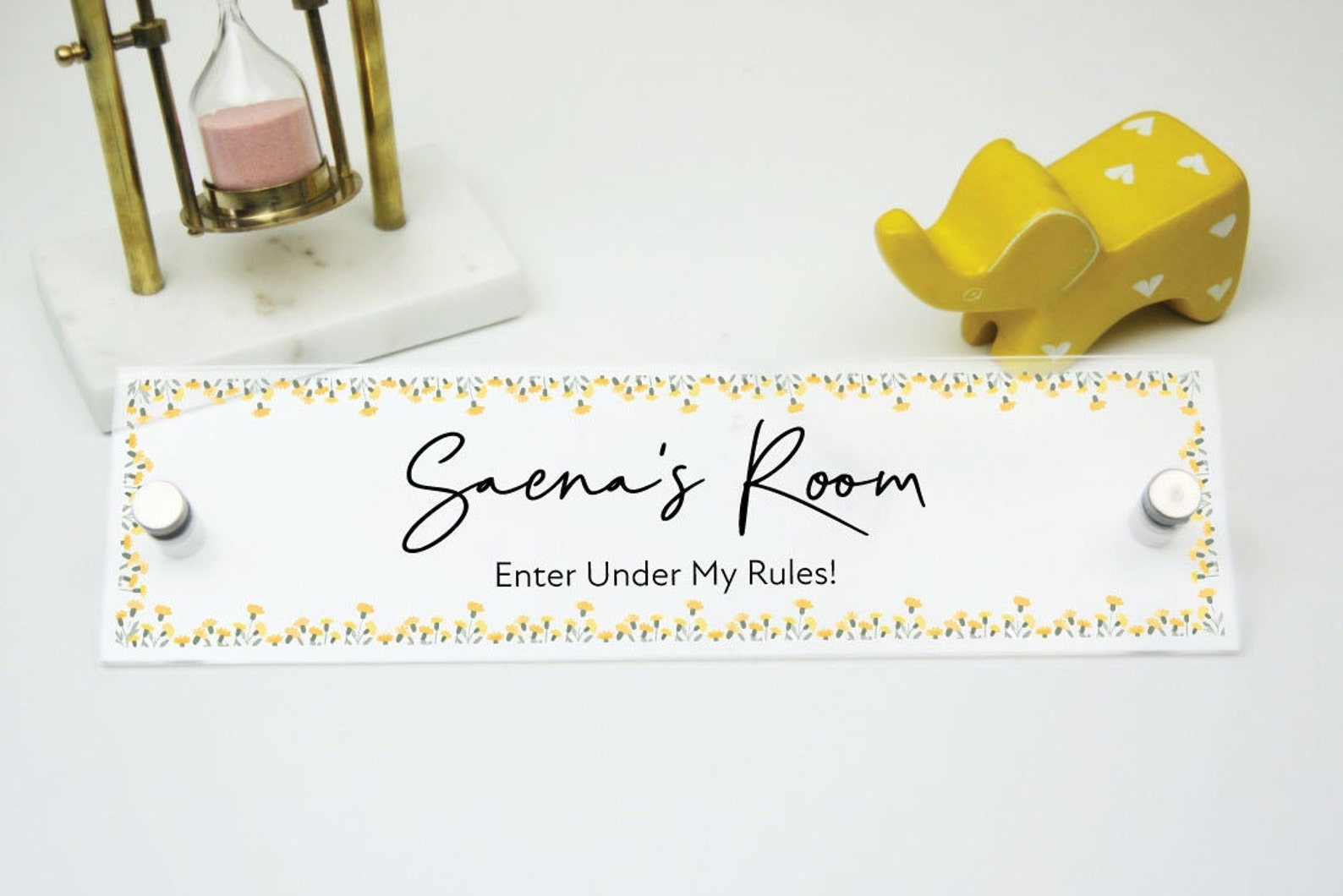 Door Name Plate Kids Door Sign Girl's Name Sign New - Etsy