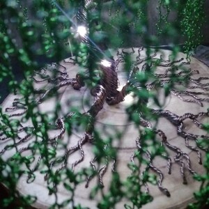 Large Illuminated Weeping Willow Made of Aluminum Wire - Etsy