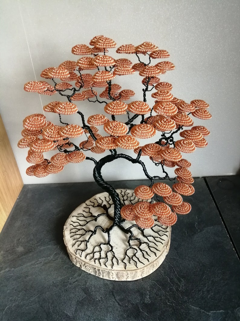 Orange Aluminum Wire Tree - Etsy