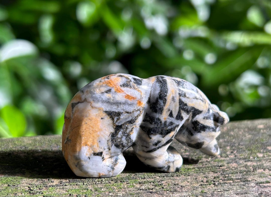 2- Tiny Authentic Zuni Bear- Rare Canadian Pinolith- Artist Direct ...