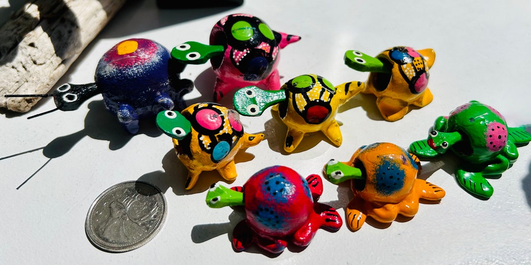 Set of Mexican Folk Art Bobble Heads- Mexico - Etsy