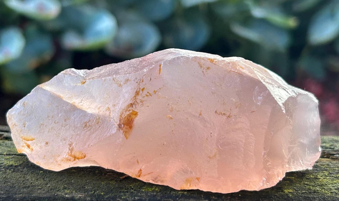 225g Tiny Treasure- Gorgeous Gemmy Deep Rose Quartz Rough From ...