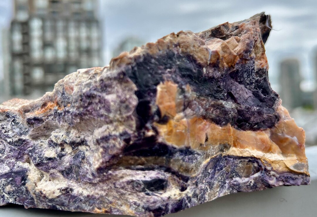 1- Rare Tiffany Jasper Display Specimen- High Grade- Unpolished- 1 of 2 ...