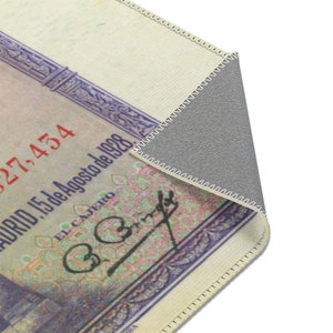Money Rug - One Hundred 100 Spanish Pestas Bank Note Rug; 3 Sizes ...