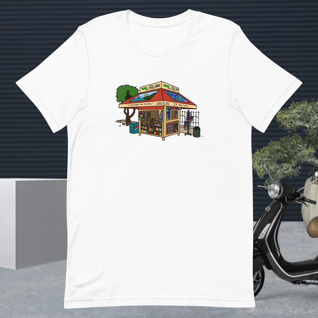 Periptero Greek Kiosk, Greek Souvenir, Greece Shopping, Iconic Greek ...